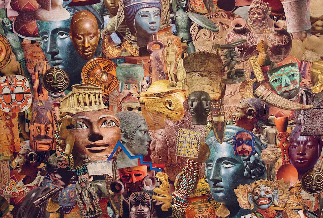 The Artist Recontextualising the History of Art Through Collage | AnOther
