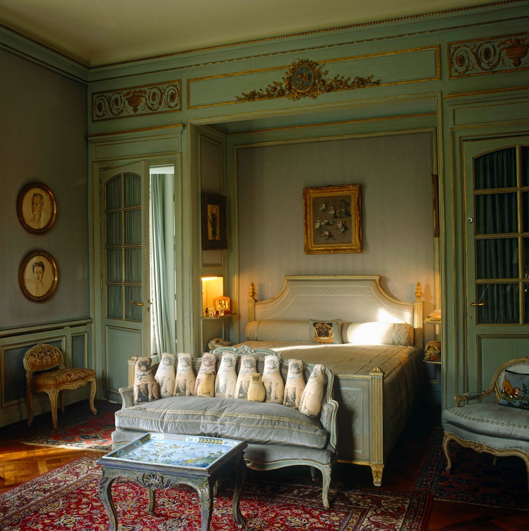 Extraordinary Interiors: Inside the Blue Bedroom of the Duchess of ...