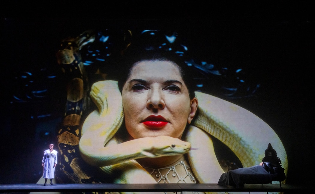 Marina Abramović and Maria Callas Entwine in the Artist’s London Finale ...
