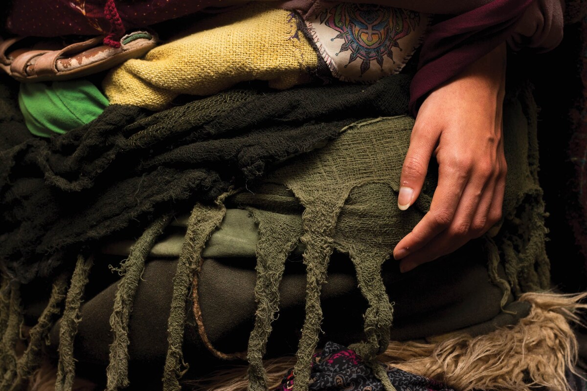 The Photographer Burying Her Subjects in All the Clothes They Own | AnOther