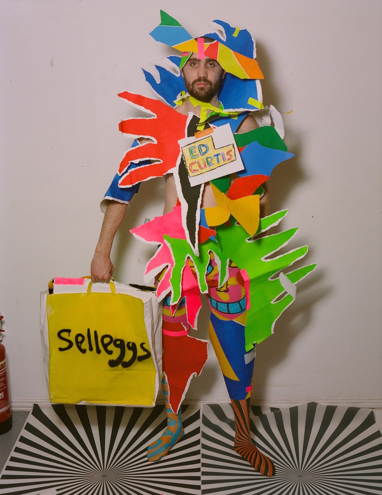 Ed Curtis, the Designer and Artist Making Off-Kilter Wearable Paintings ...