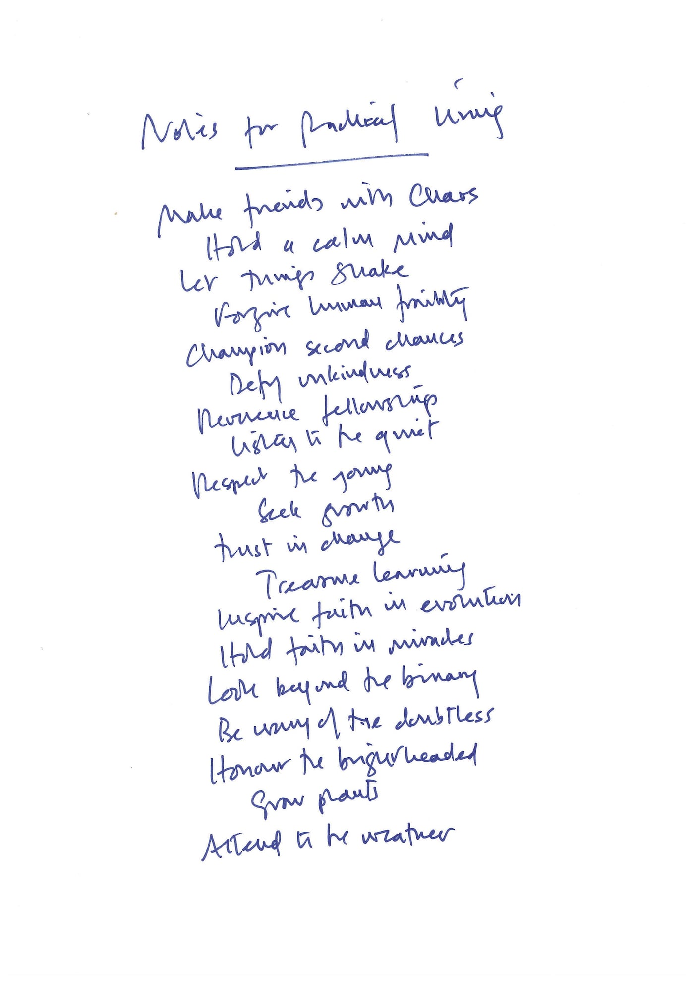 Tilda Swinton’s Lessons on Radical Living | AnOther