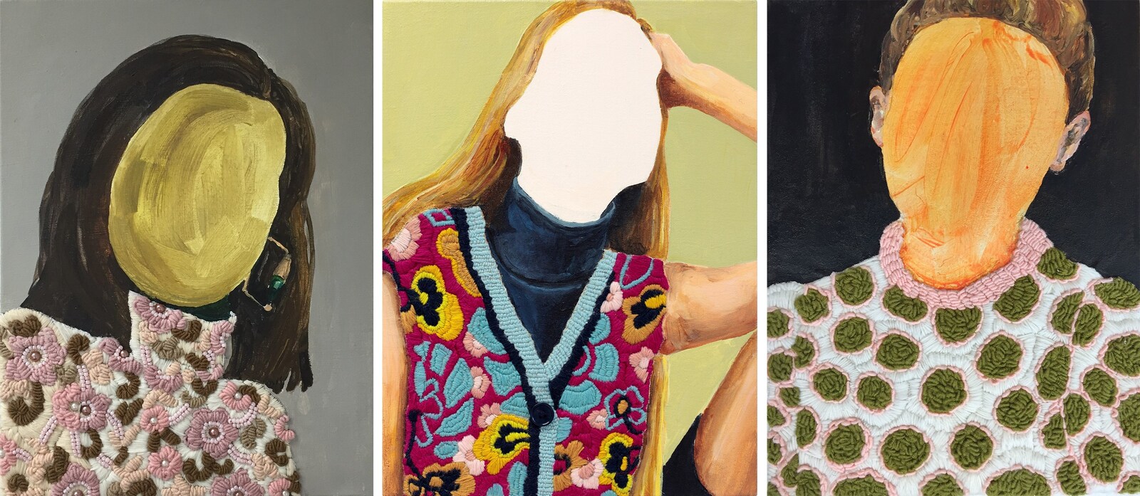 Evocative Paintings of Faceless Figures Inspired by Derealisation | AnOther
