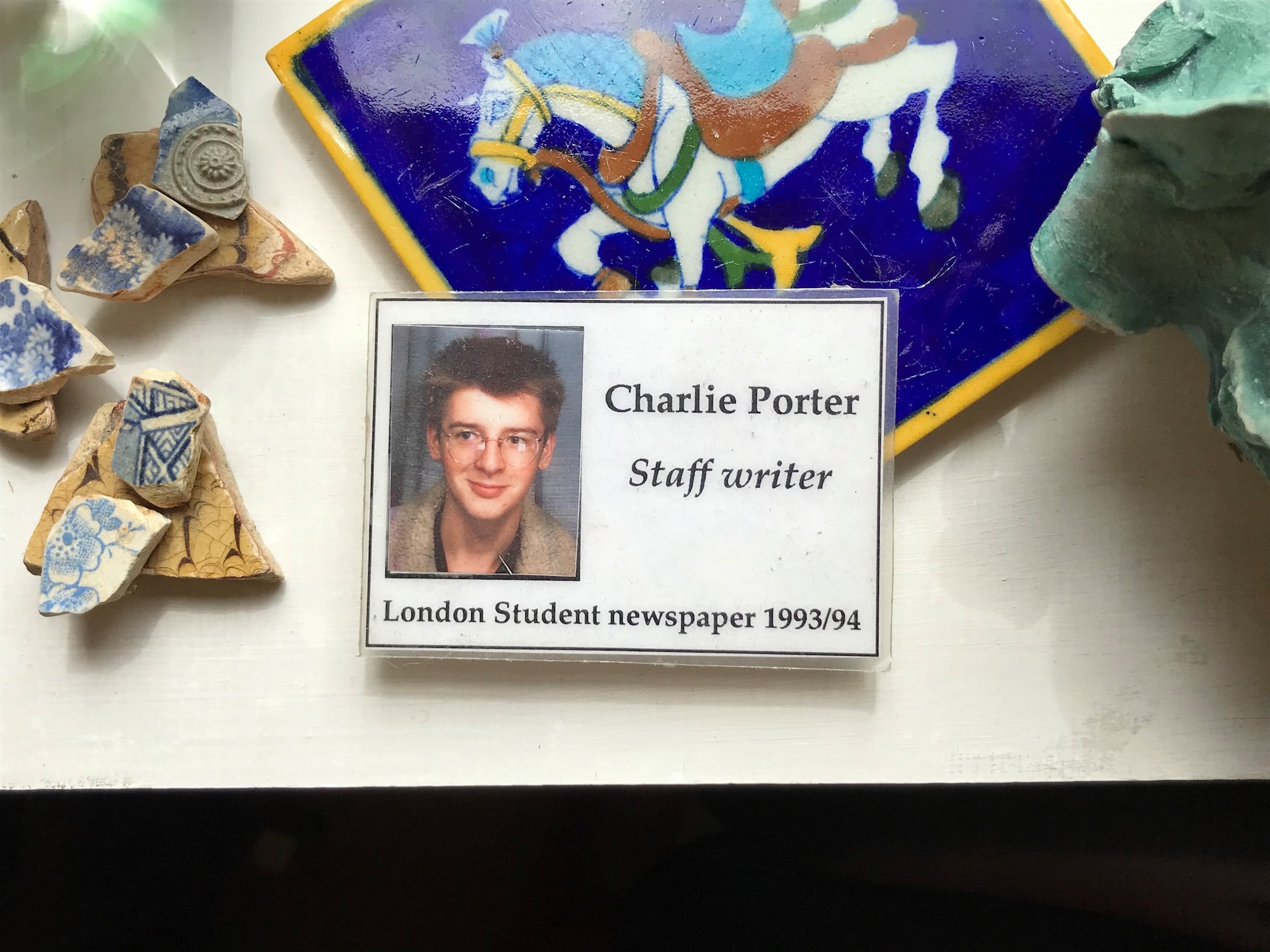 Charlie Porter on the Joys of Writing in His East London Home | AnOther