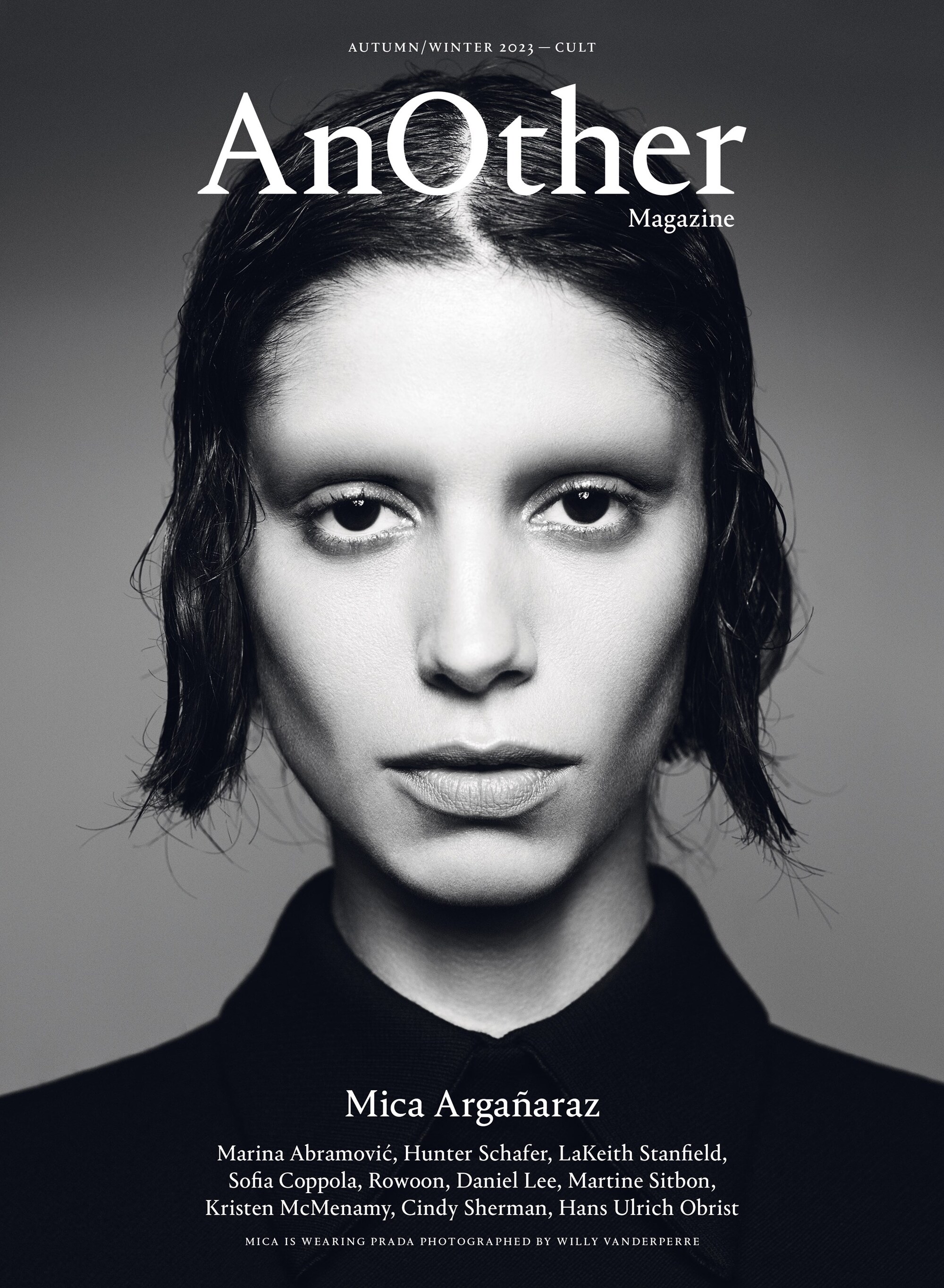 A Portrait of Mica Argañaraz by Willy Vanderperre and Olivier Rizzo ...