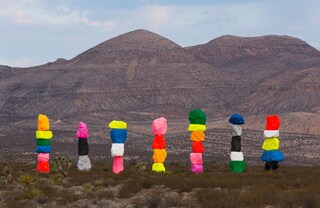 Why Ugo Rondinone is Revisiting His Colourful Magic Mountain Sculptures ...