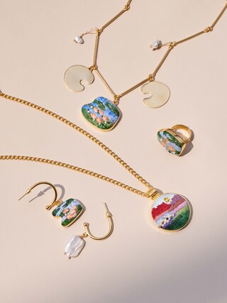 Fatma Mostafa, the Jeweller Melding Impressionism, Embroidery and ...