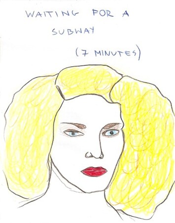 Model Maria Loks' Fashion Week Illustrations | AnOther