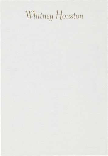 Whitney to Warhol: The Custom Letterheads of Cultural Icons | AnOther