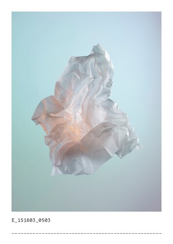 The Photographer Seeking Collaboration in Crumpled Paper | AnOther