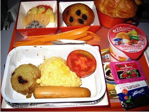 Oddly Compelling Photographs of Airline Meals | AnOther