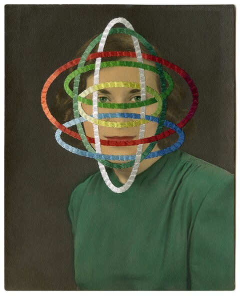 The Artist Using Needle and Thread to Transform Found Photos | AnOther