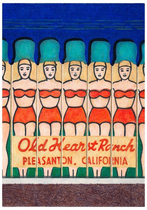 Drawings of Vintage Matchbooks from a Bygone Hollywood Era | AnOther