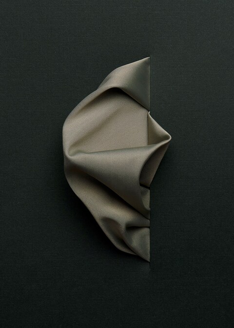 Extremely Pleasing Pictures of Fabric Pulled Through Paper | AnOther