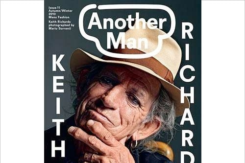Keith Richards on the cover of Another Man A/W10 | AnOther
