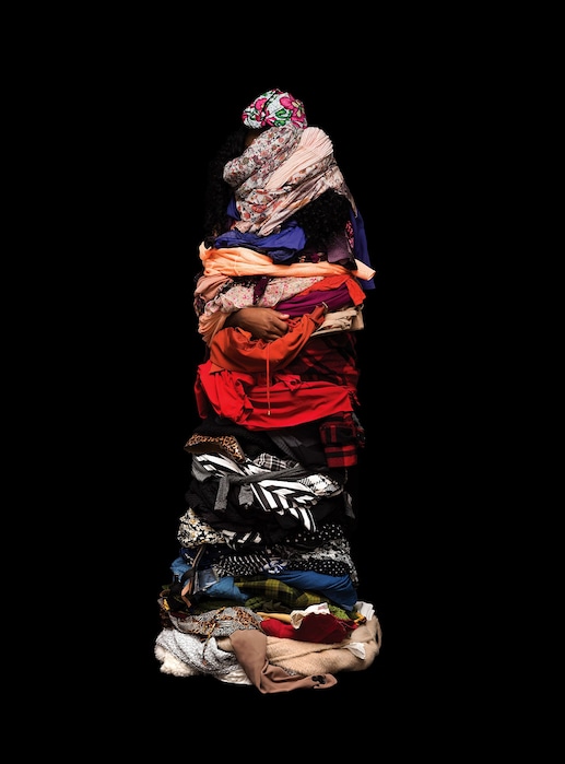 The Photographer Burying Her Subjects in All the Clothes They Own | AnOther