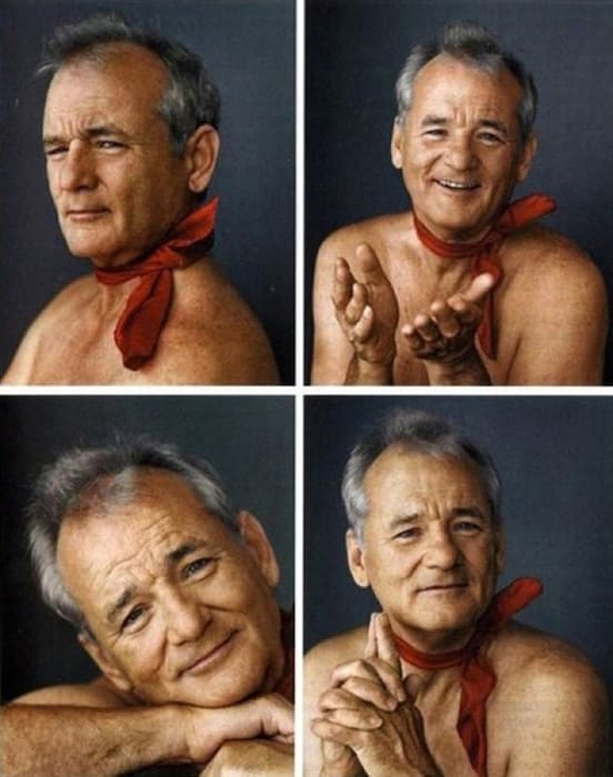 Bill Murray's Christmas Card | AnOther