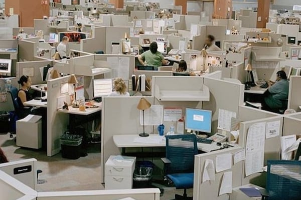The Instagram Account Celebrating Office Interiors of the 1980s and 90s ...