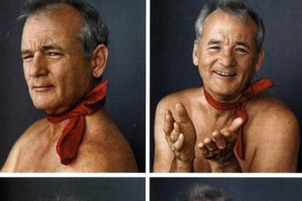 Bill Murray's Christmas Card | AnOther
