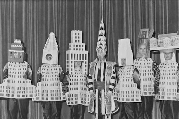 Architects Dressed as their Buildings | AnOther