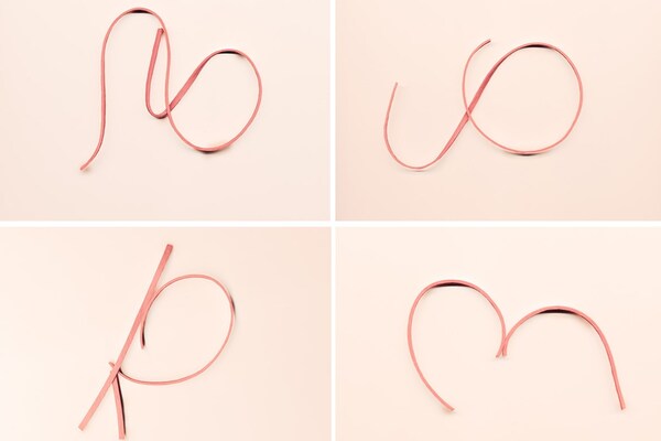 Elastic Band Typography by Victor Koroma | AnOther