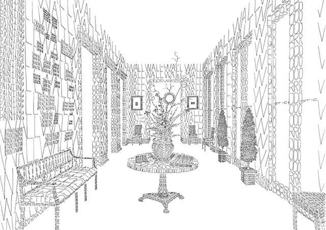 Rooms Drawn With Words | AnOther