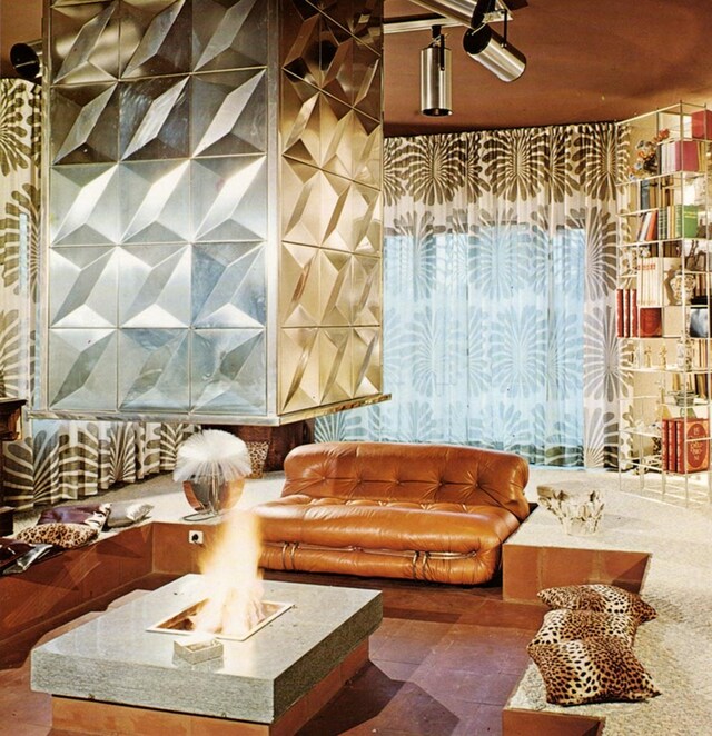 Weird and Wonderful Retro Fireplaces | AnOther
