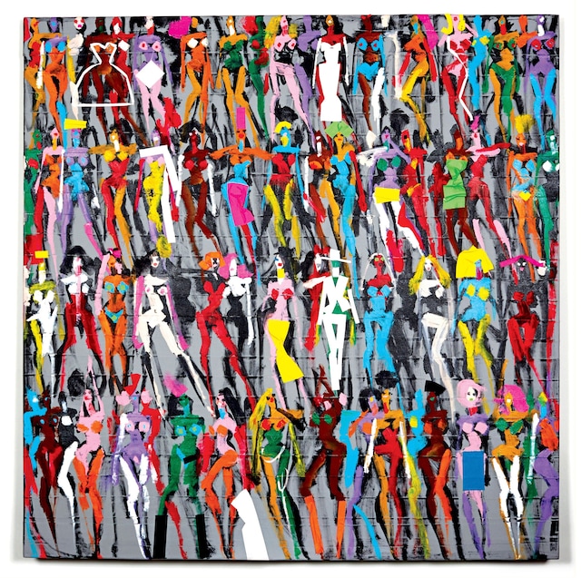 The Fashion Illustrator Using Gaffer Tape and Garbage | AnOther