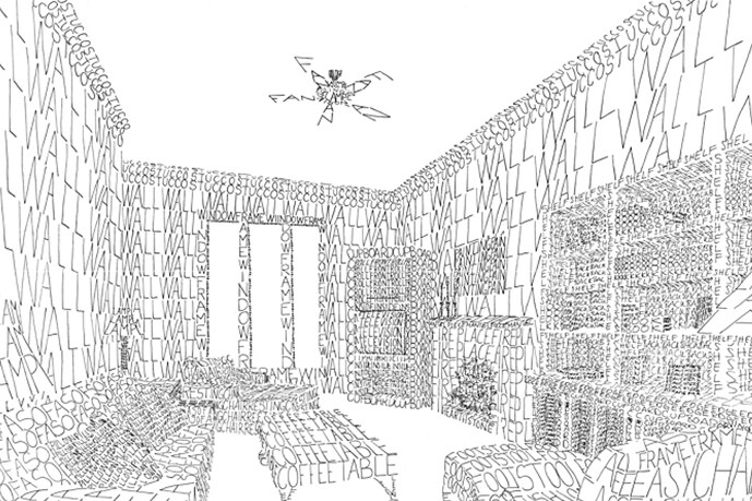 Rooms Drawn With Words | AnOther