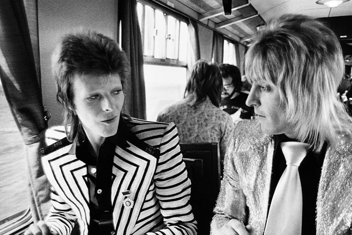 David Bowie & Mick Ronson by Mick Rock | AnOther