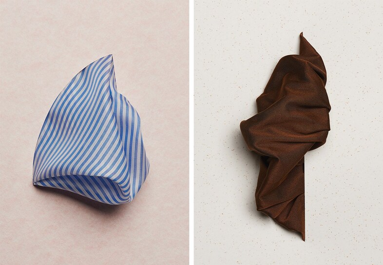 Extremely Pleasing Pictures of Fabric Pulled Through Paper | AnOther