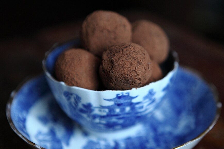 Melt chocolate and Rare Tea truffles | AnOther