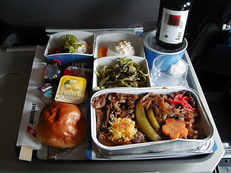 Oddly Compelling Photographs of Airline Meals | AnOther