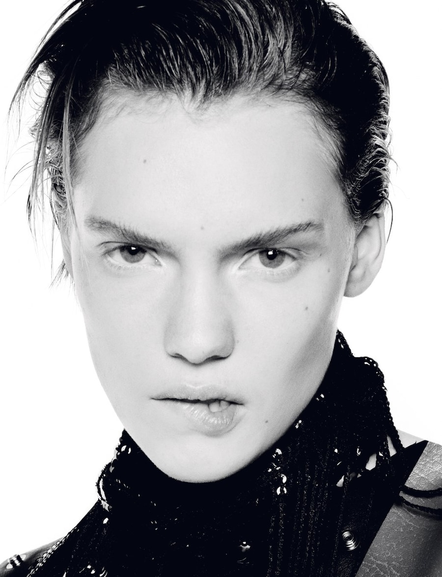 Model Penelope Ternes Strips Down and Layers Up for AnOther Magazine ...